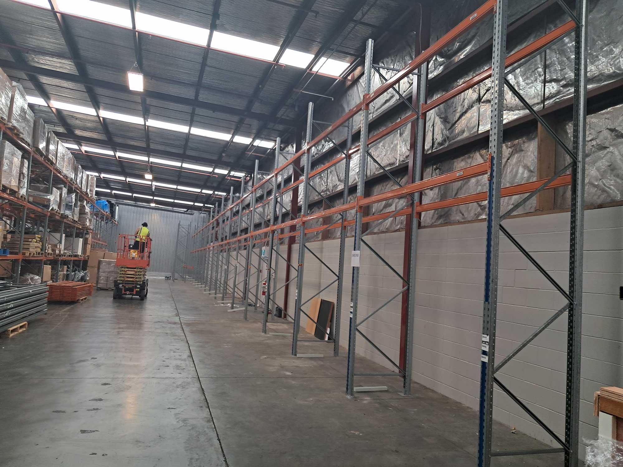 Double deep racking for a 3PL International company - Second Hand ...